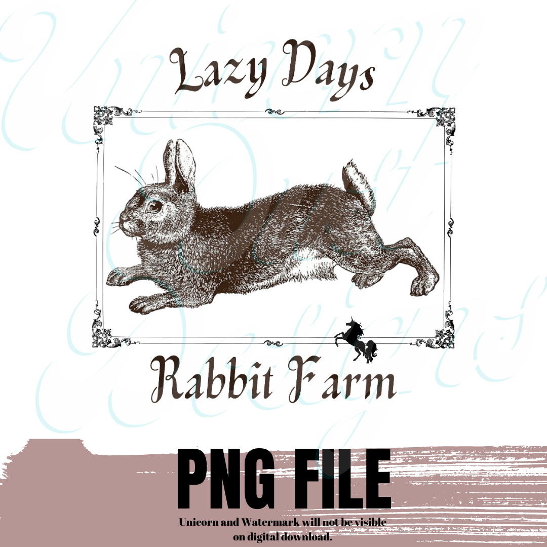 Lazy Rabbit Farm – Unicorn Dust Designs
